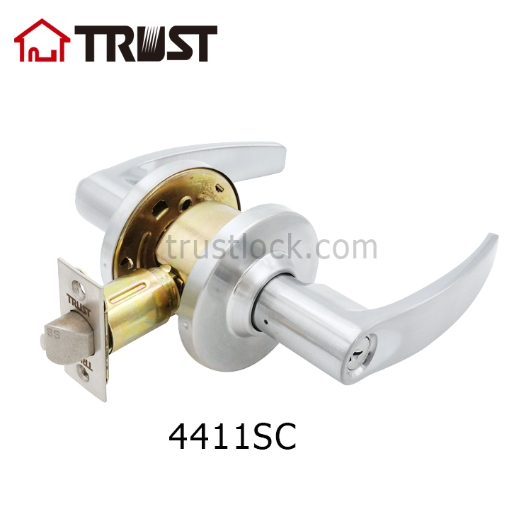 TRUST 441 Series Heavy Duty Grade 2 Lever Lock Commercial Cylindrical ...