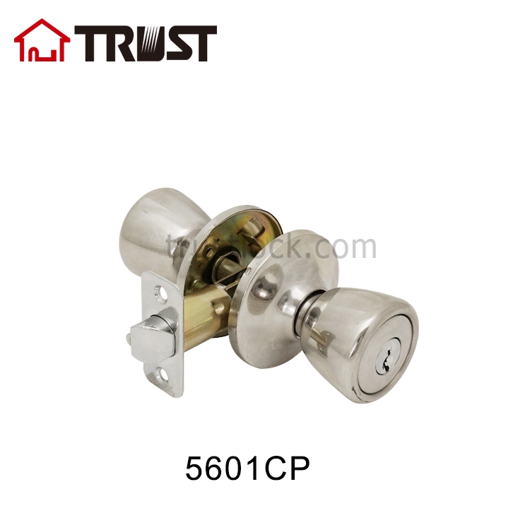 TRUST 5601-MB ANSI Grade 3 Tubular Knob Door Lock Radius Drive Spindle ...